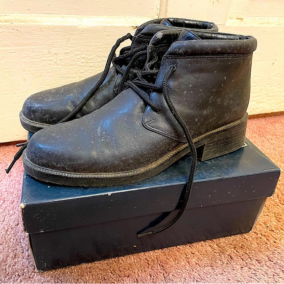 Laura Scott | Shoes | Laura Scott Black Lace Ankle Boots | Poshmark